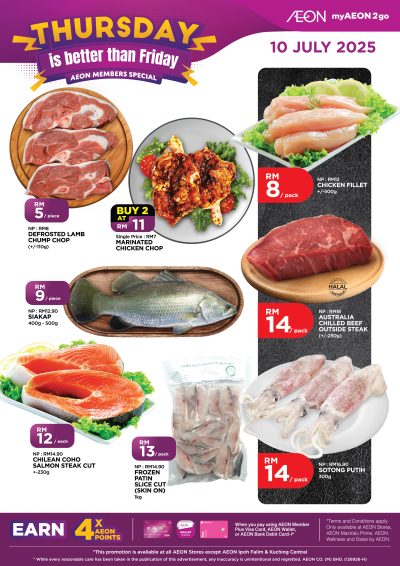 Thursday is Better than Friday - AEON CO. (M) BHD.