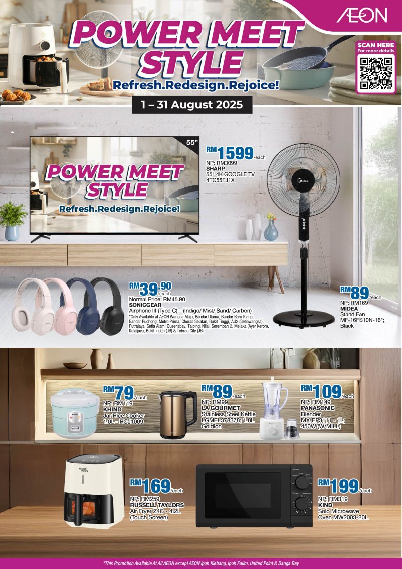 Power Meets Style - AEON CO. (M) BHD.
