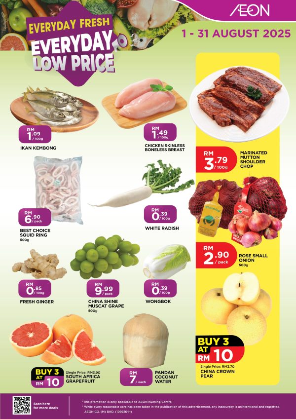 Everyday Fresh, Everyday Low Price - AEON CO. (M) BHD.